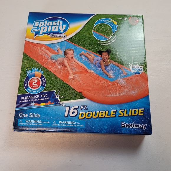 Bestway | Games | Bestway 6 Ft Double Water Slide | Poshmark